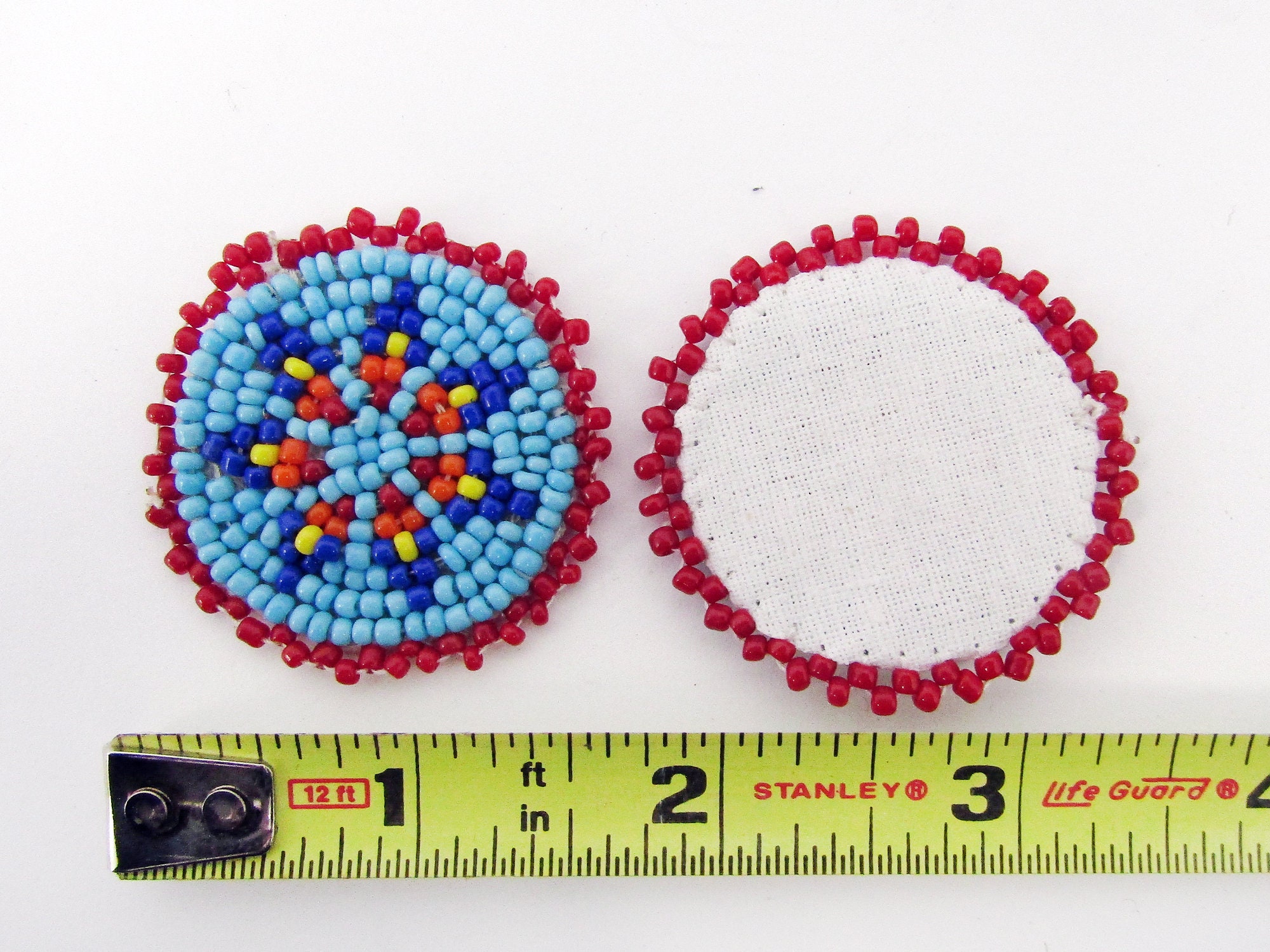 Seed Bead Rosette, Round Seed Bead Patch - Etsy