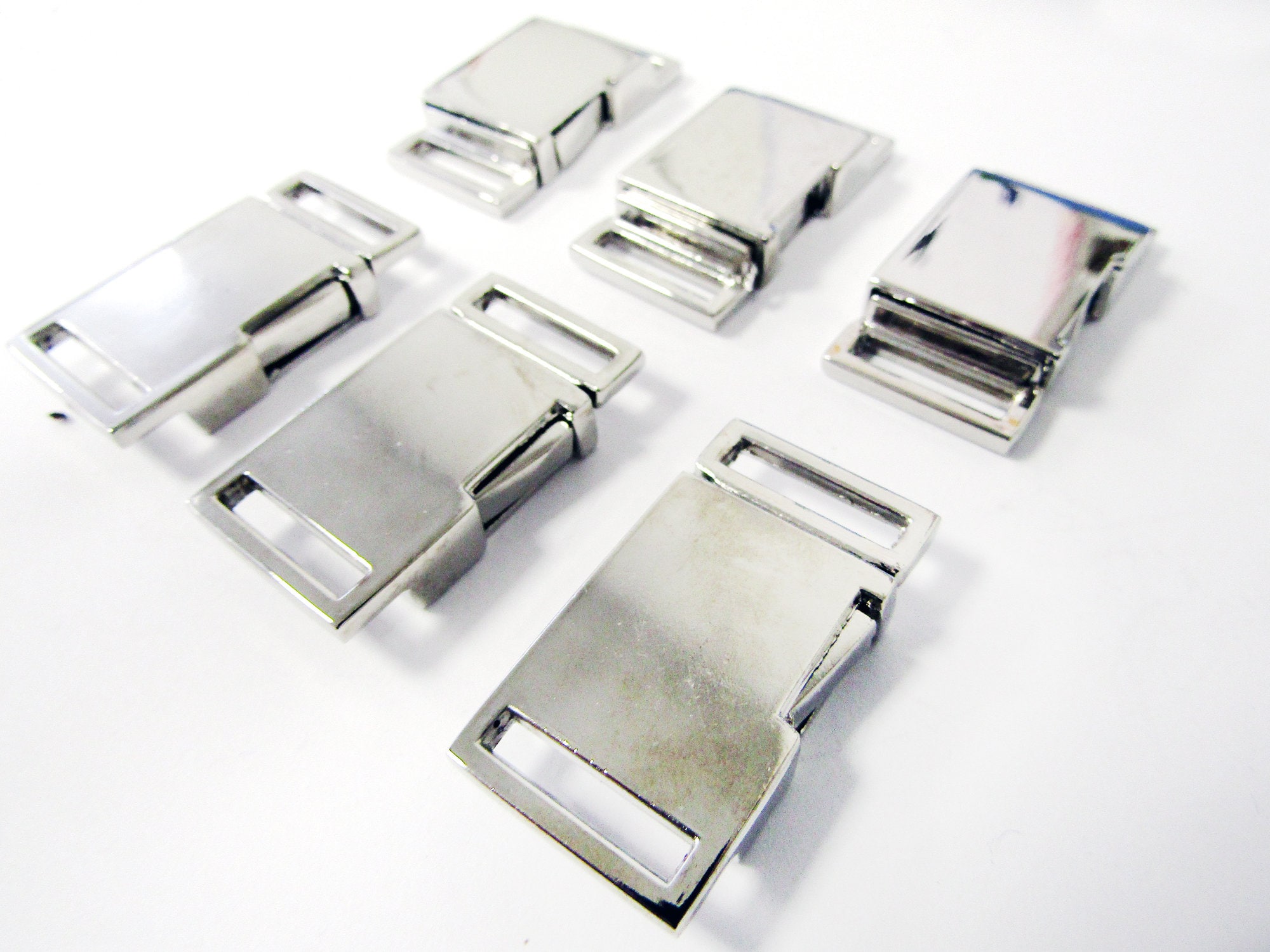 Sewing & Needlecraft Mini Side Release Buckles Metal Quick Release Side ...