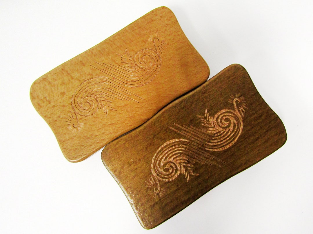 Wooden Belt Buckle With Etched Design, Natural Wood Belt Buckle - Etsy