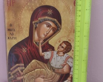 Panagia Tinos Icon - Etsy