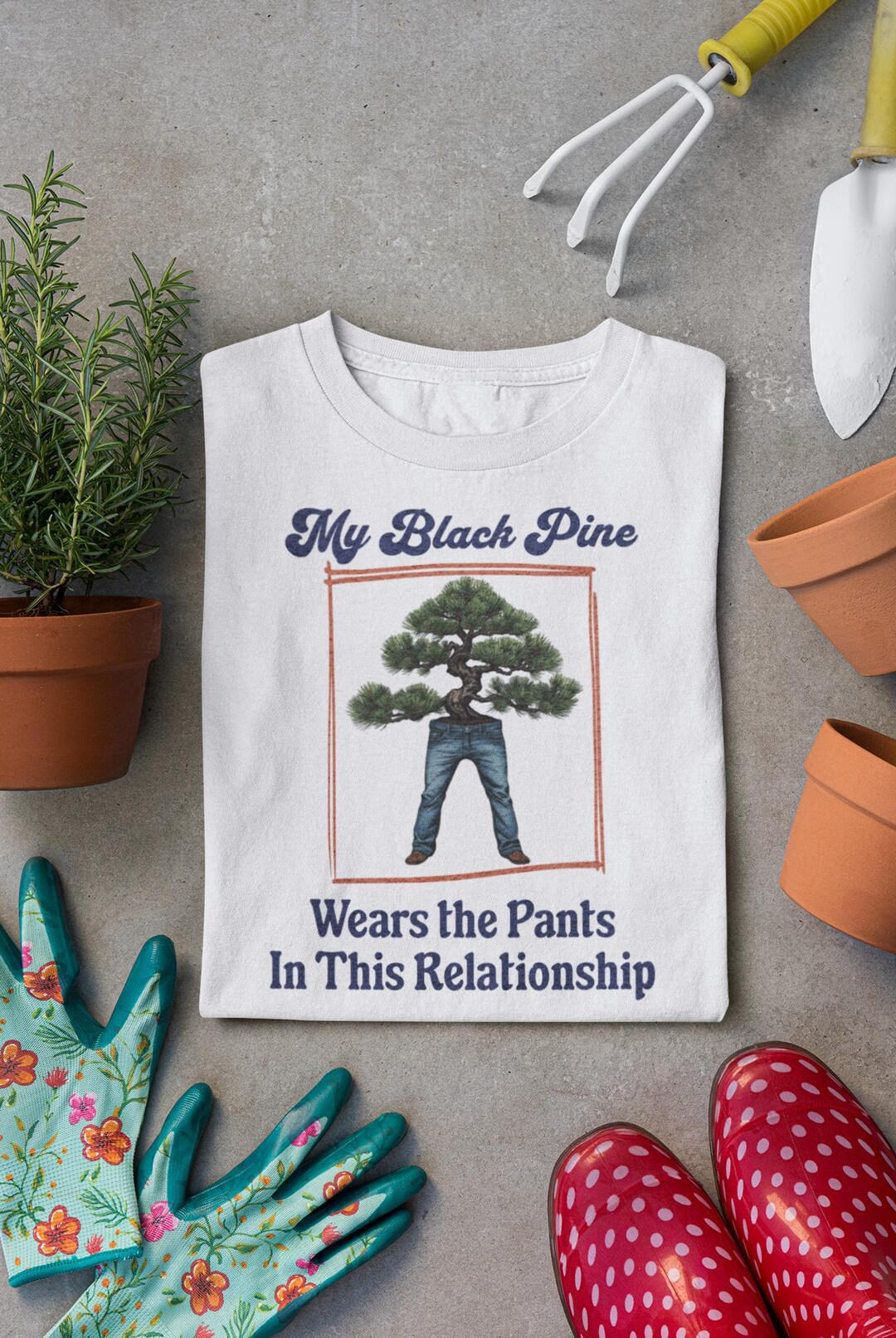 Japanese Black Pine Bonsai Gift Shirt Funny Plant Tree Humor Tee Garden ...