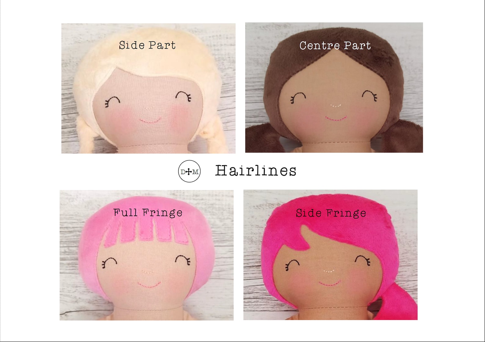 Handmade Rag Doll Design Your Own Doll Custom 40cm 16 - Etsy