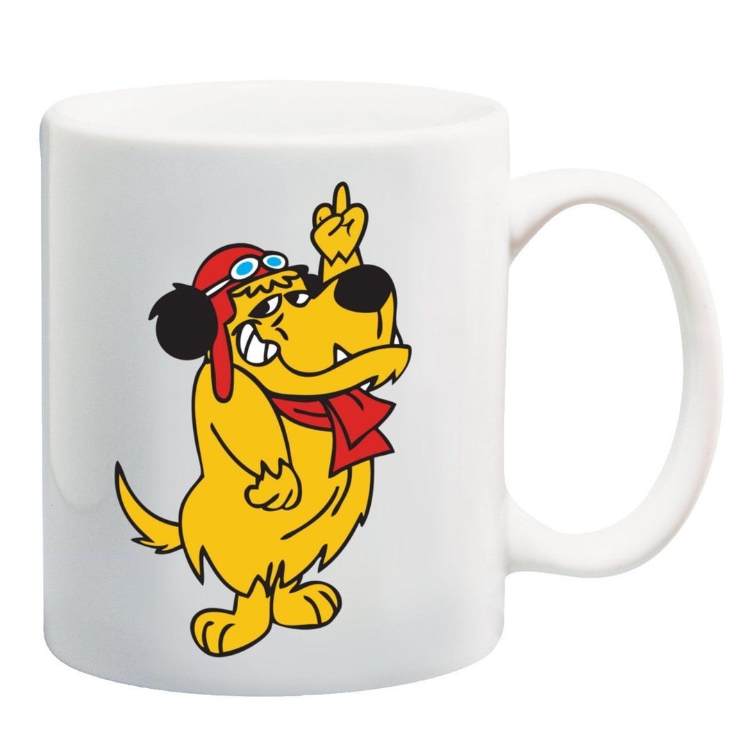 Mutley's Cheeky middle Finger Mug Brand New and Boxed - Etsy
