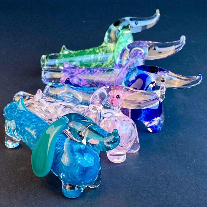 Dachshund Pipes so Cute You Can Only Say HOT DOG Glass | Etsy