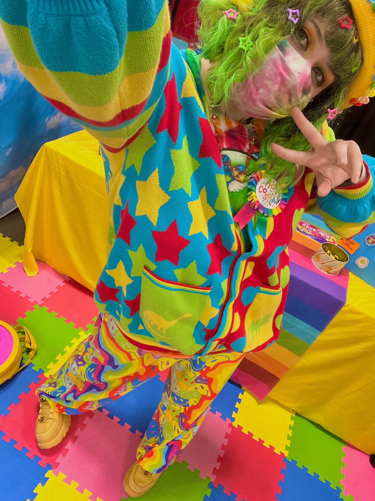 Kidcore Cardigan Dinosaur Sweater 100% Cotton Heavy Knit - Etsy