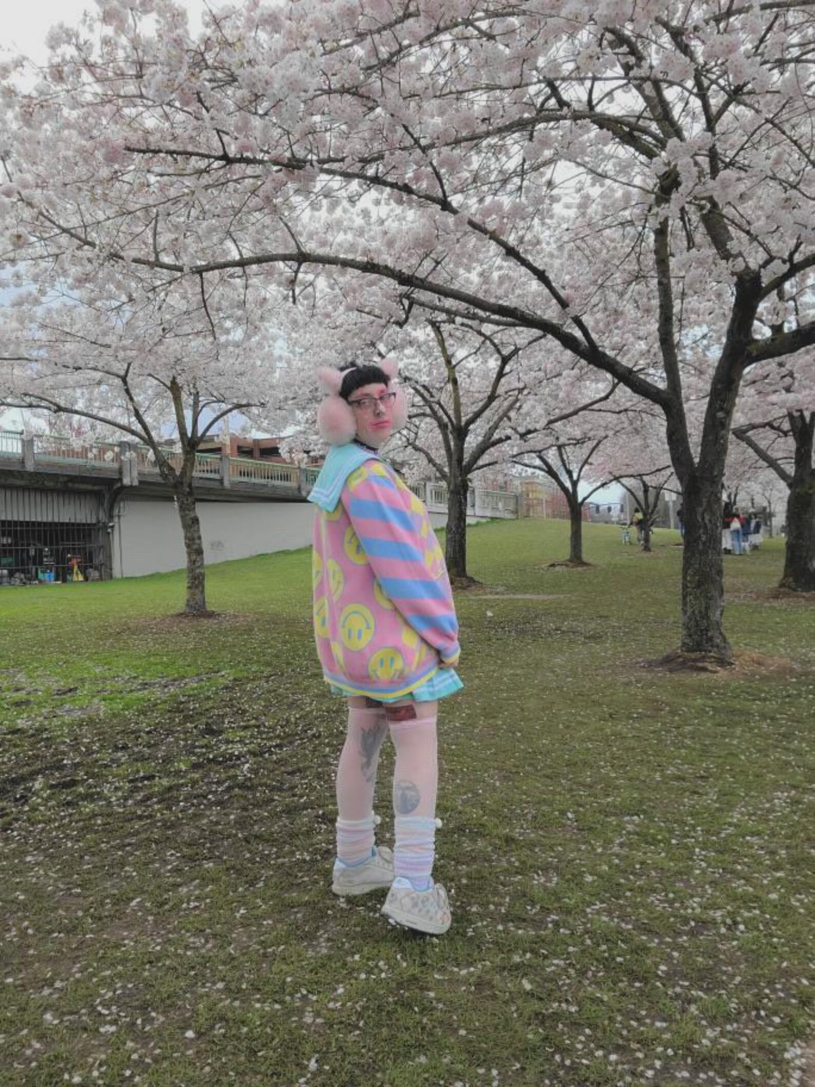 Pastel Clowncore Cardigan Clown Sweater 100% Cotton Sensory Friendly - Etsy