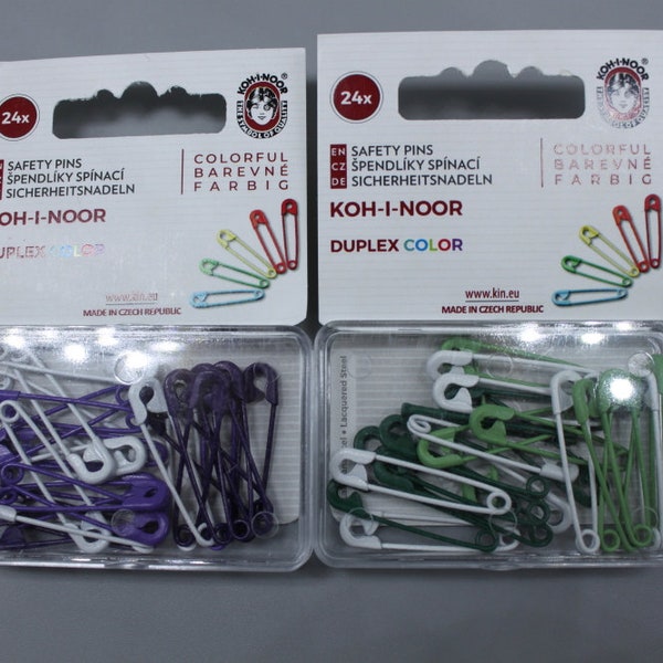 Colored Safety Pins - Etsy