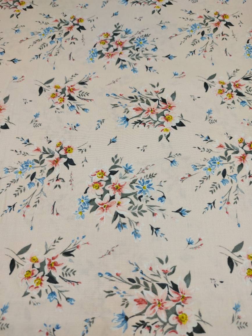 LIBERTY Cotton Patchwork Fabric Winterbourne Collection - Etsy UK