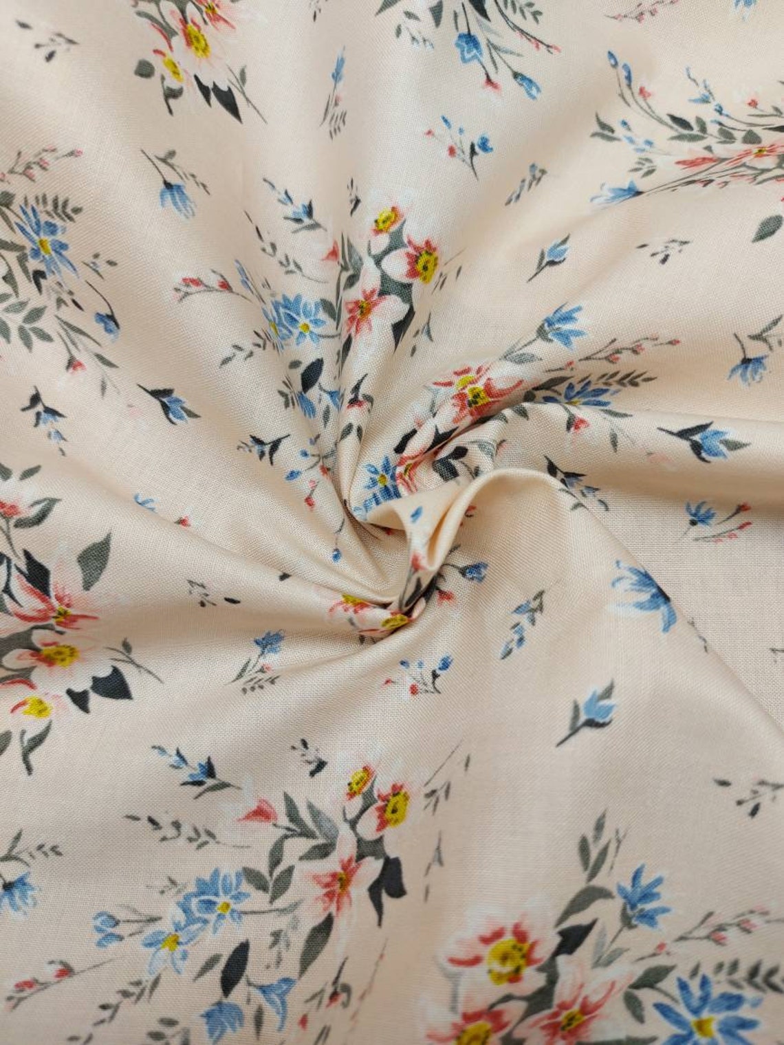 LIBERTY Cotton Patchwork Fabric Winterbourne Collection - Etsy UK