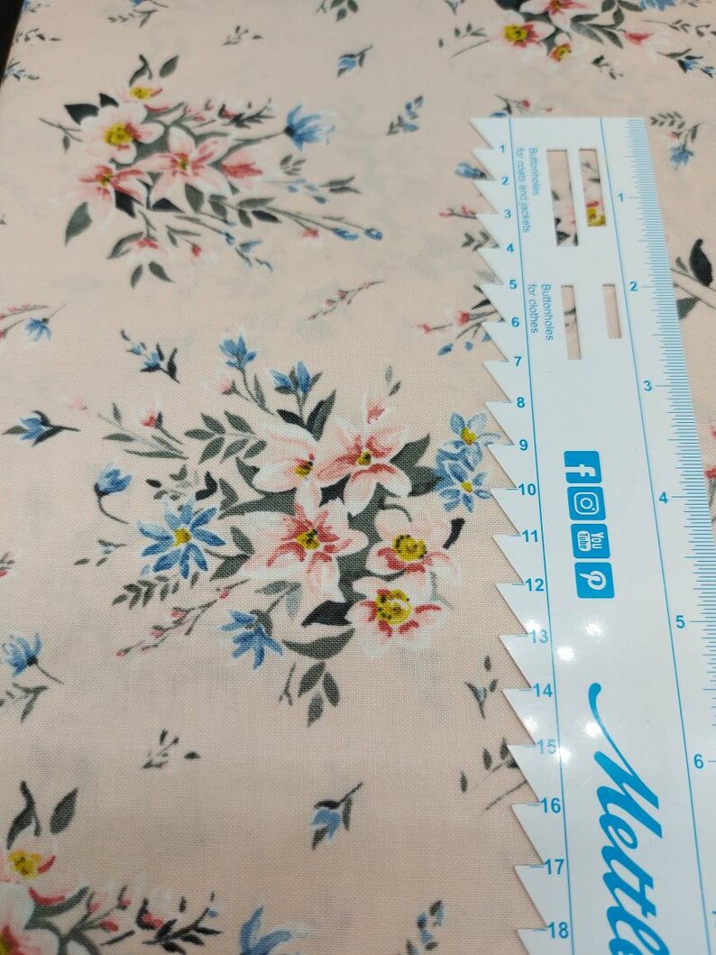 LIBERTY Cotton Patchwork Fabric Winterbourne Collection - Etsy UK