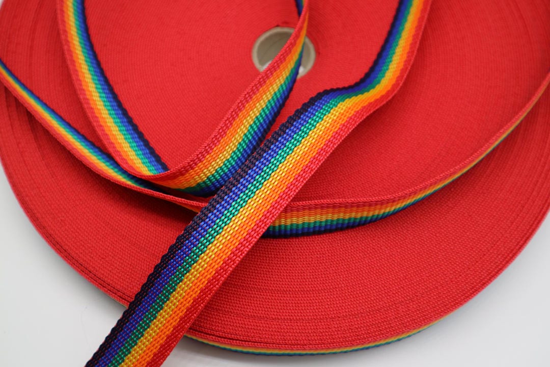 Rainbow Webbing - Etsy