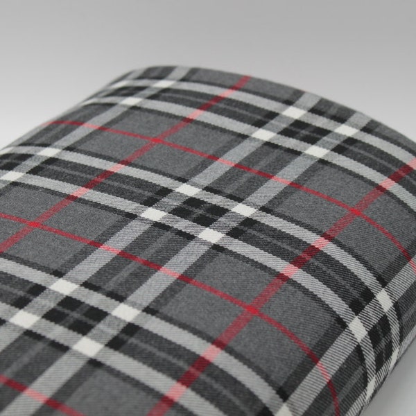 Red Gray Fabric - Etsy