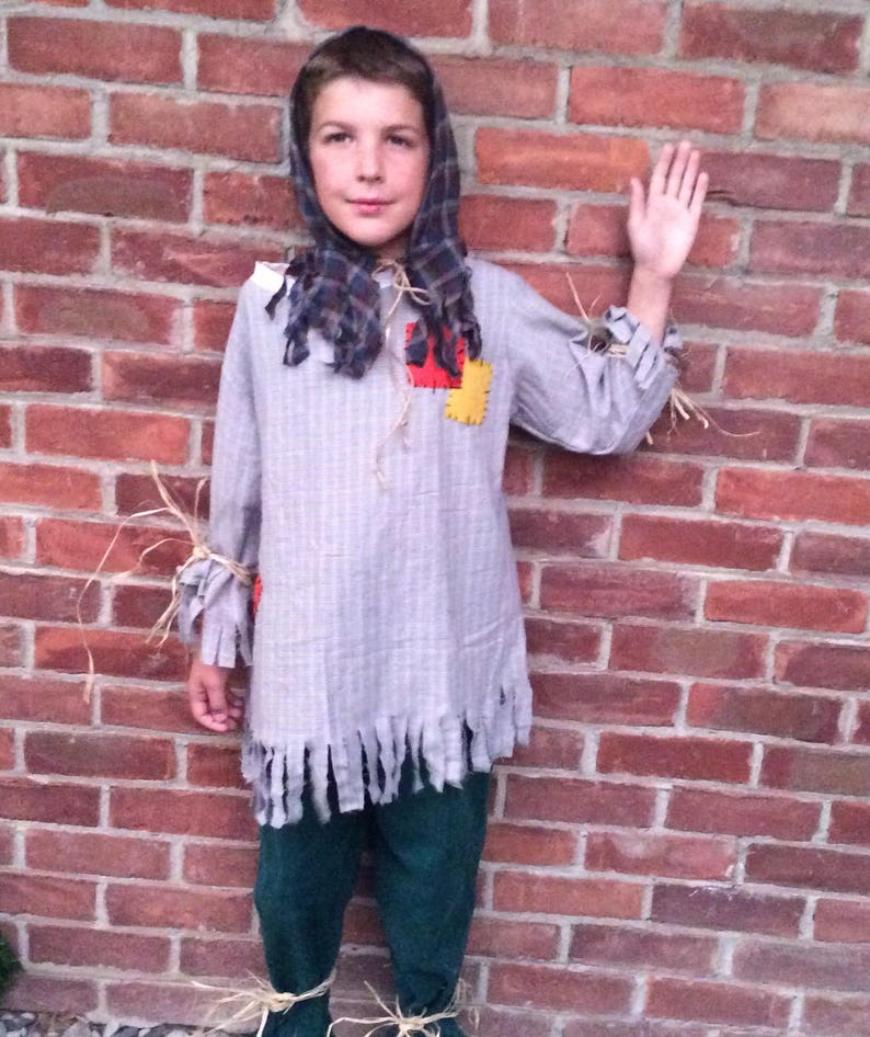 Scarecrow Costume for Boys - Etsy
