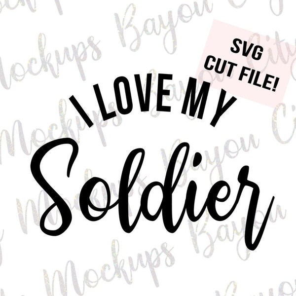 Love My Soldier - Etsy