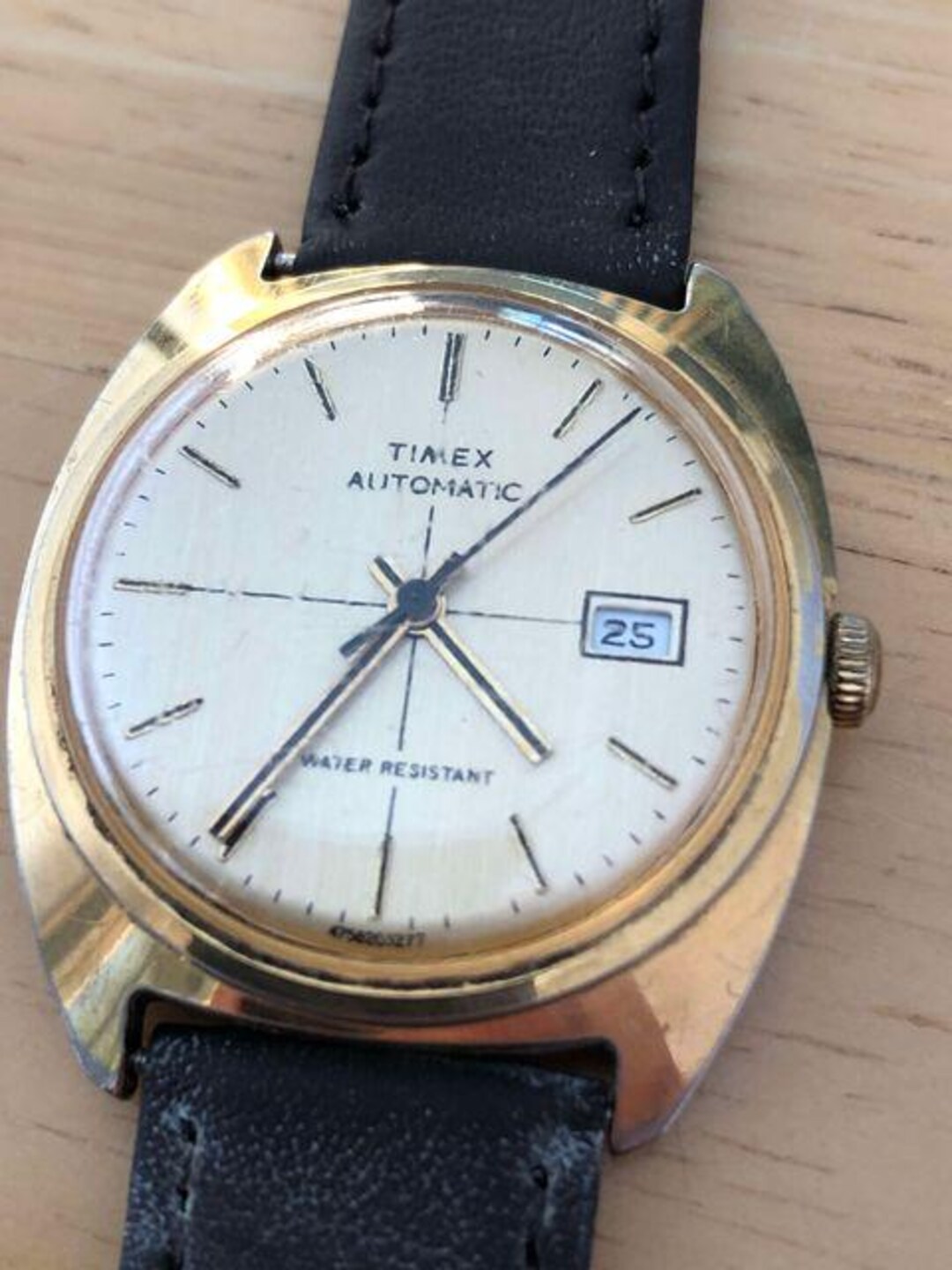 Gents TIMEX AUTOMATIC Gold Plated Wrist Watch - Etsy