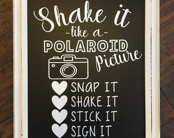 Polaroid sign | Etsy