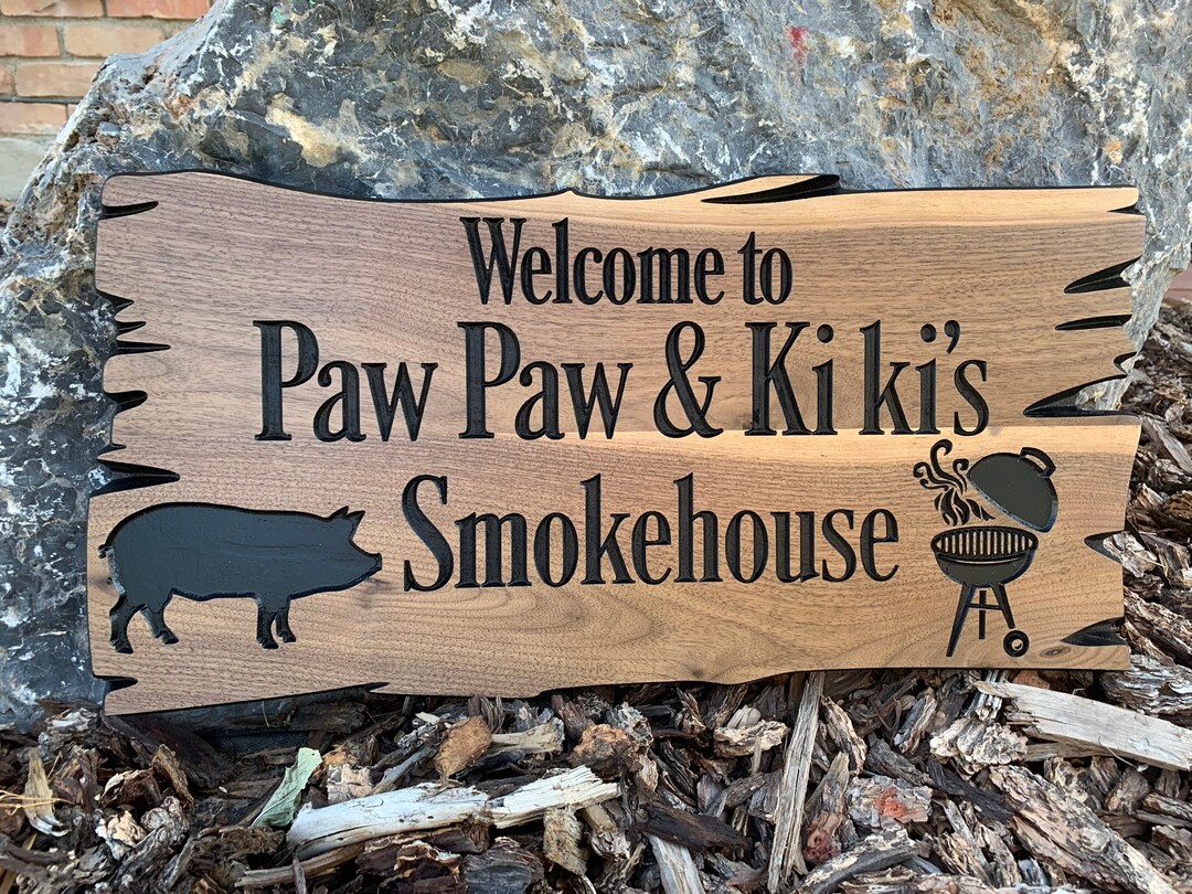Carved Wood Signs Personalized Wood Sign Custom Wood Signs Engraved ...