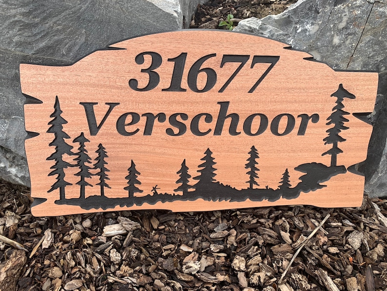 Custom Wood Signs Personalized Outdoor Welcome Sign Rustic | Etsy