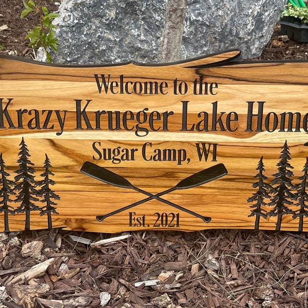 Outdoor Wood Sign - Etsy