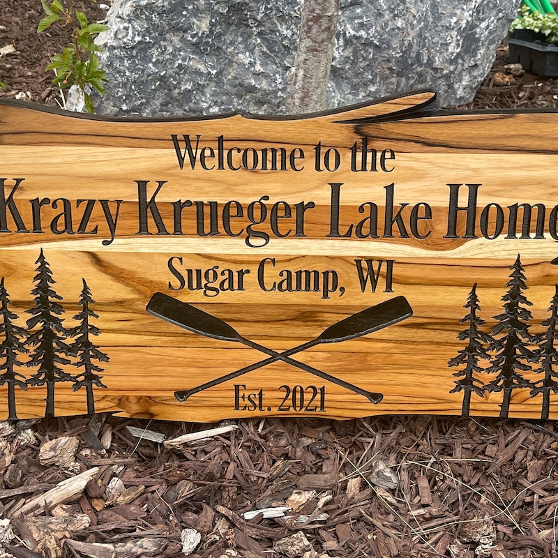 Outdoor Welcome Sign - Etsy