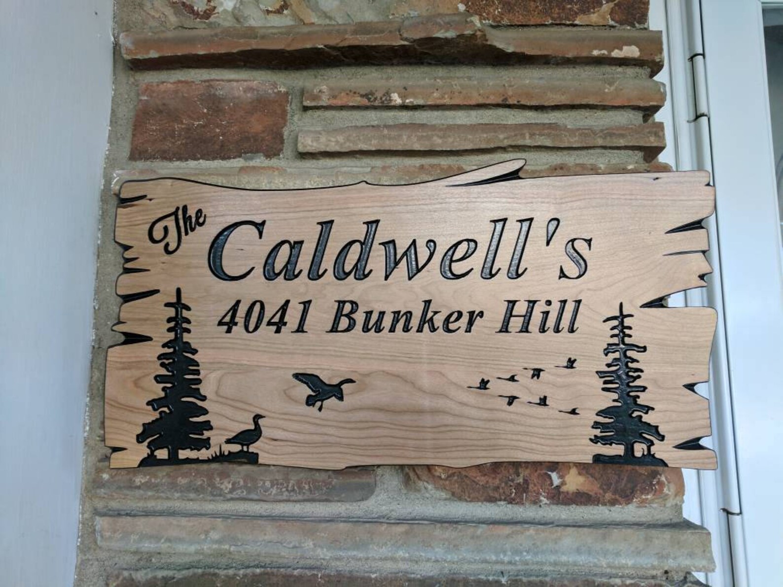 Carved Wood Signs Personalized Wood Sign Custom Wood Signs | Etsy