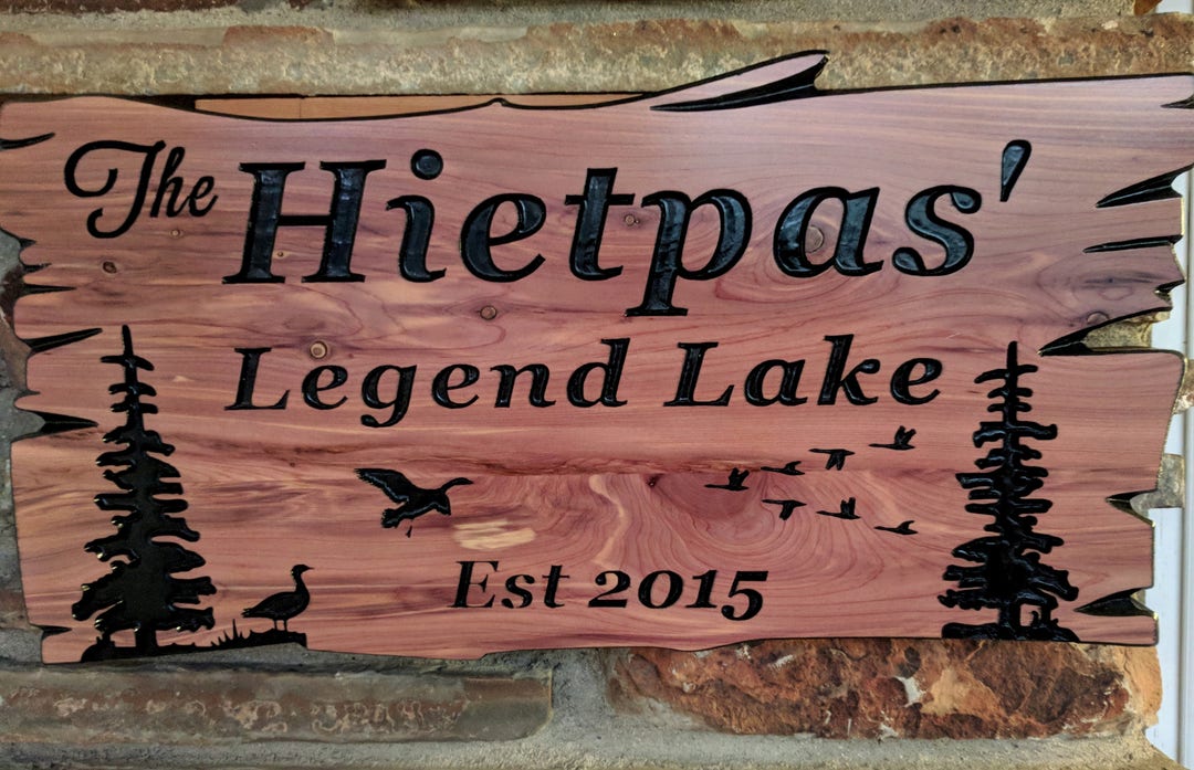 Custom Wood Signs Personalized Wood Signs Outdoor Wall Hangings Carved ...