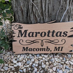 Carved Wood Signs Personalized Wood Sign Custom Wood Signs Engraved ...
