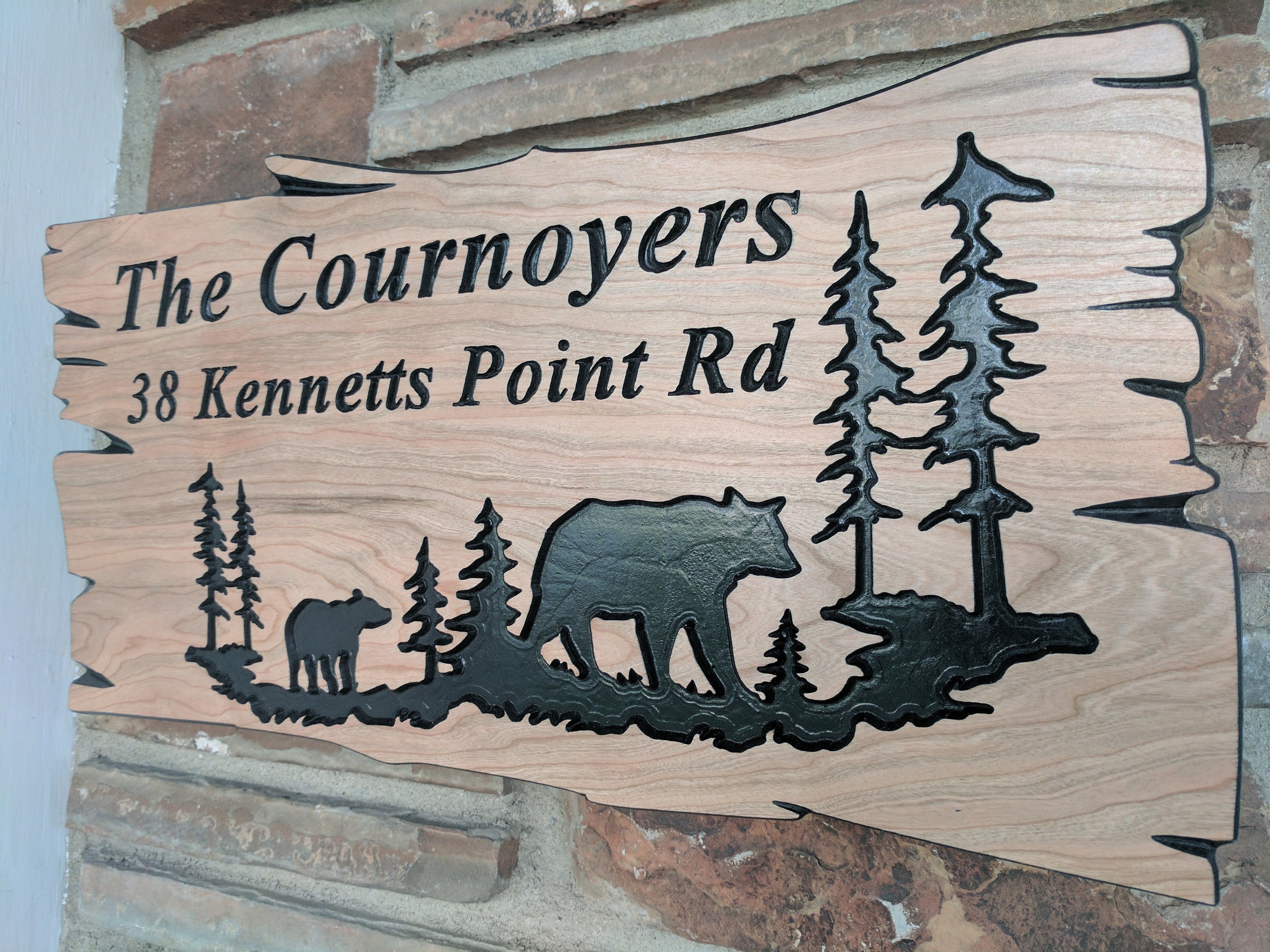 Custom Outdoor Wood Sign Personalized Farmhouse Decor Welcome - Etsy