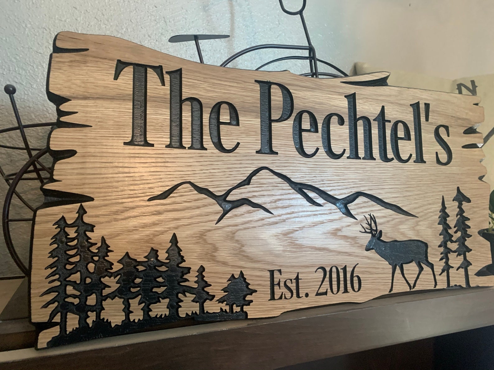 Custom Outdoor Wood Signs Personalized Farmhouse Decor Welcome Sign ...