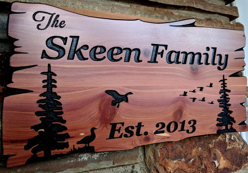 Carved Wood Signs Personalized Wood Sign Custom Wood Signs - Etsy