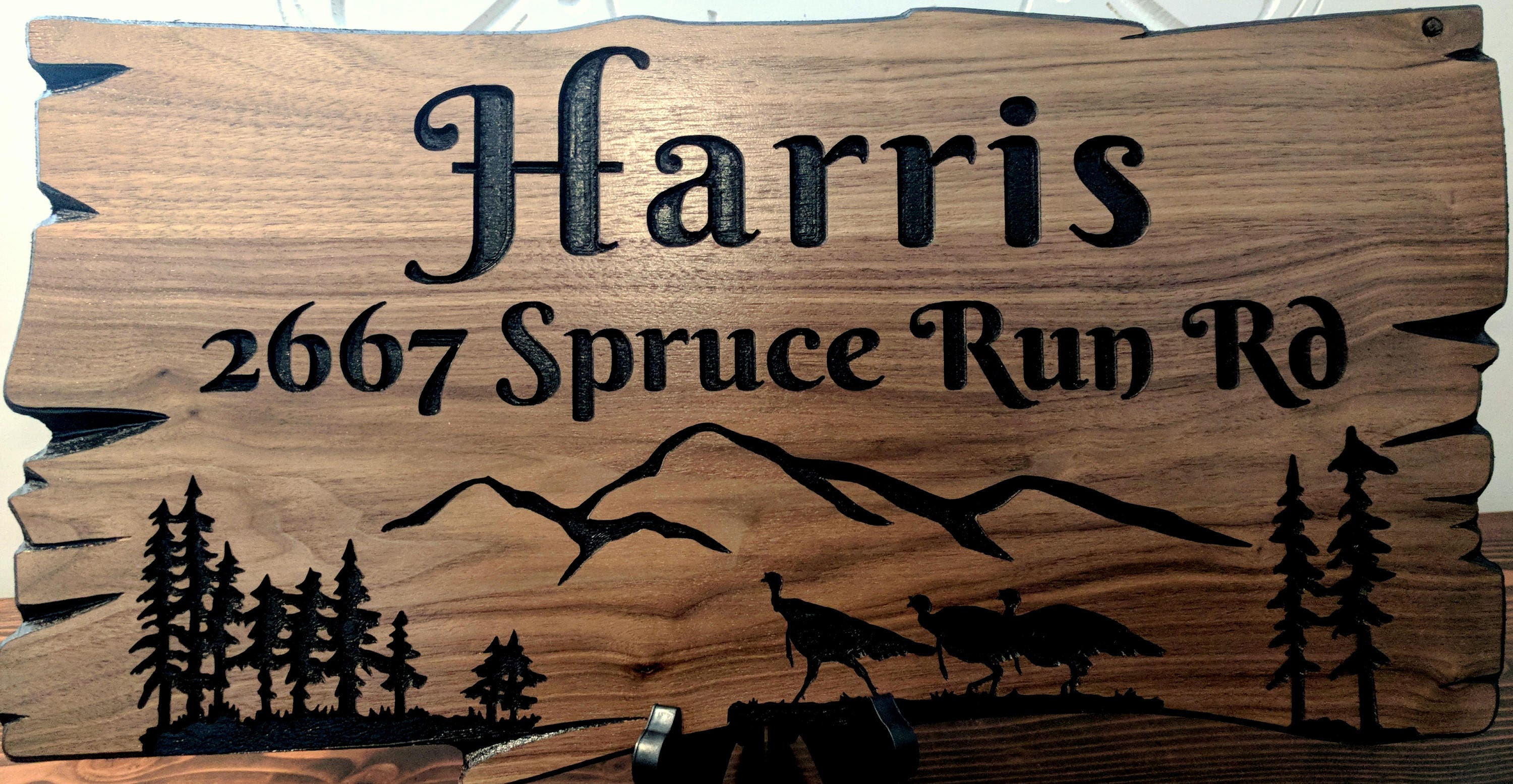 Custom Outdoor Wood Signs Personalized Farmhouse Decor Welcome - Etsy ...