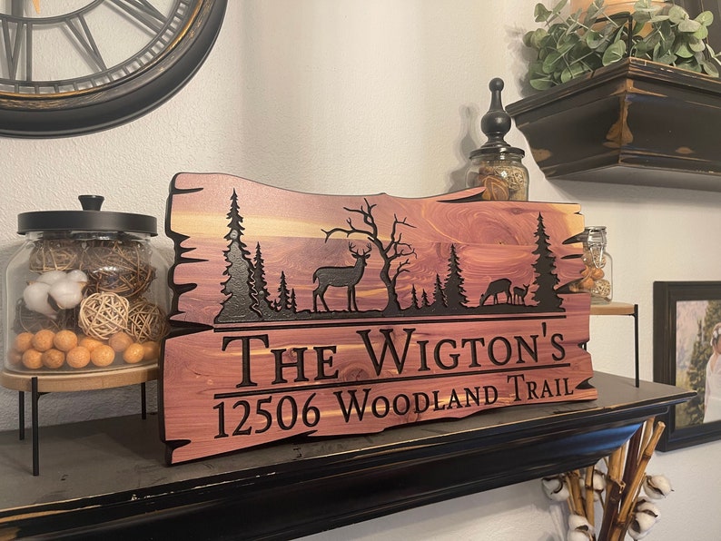 Custom Outdoor Wood Sign Personalized Cabin Camp Decor Welcome - Etsy