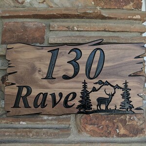 Custom Wood Sign Family Name Sign Rustic Home Decor Welcome Sign ...
