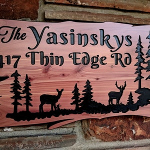 Carved Wood Sign Personalized Wood Sign Custom Wood Signs Engraved Sign ...