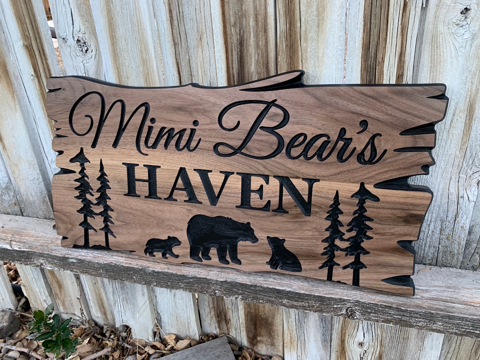 Custom Wood Signs Personalized Engraved Welcome Sign Outdoor Signs Camp ...