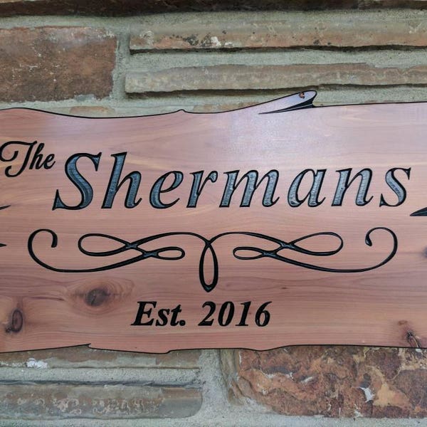Wood Carved Signs - Etsy