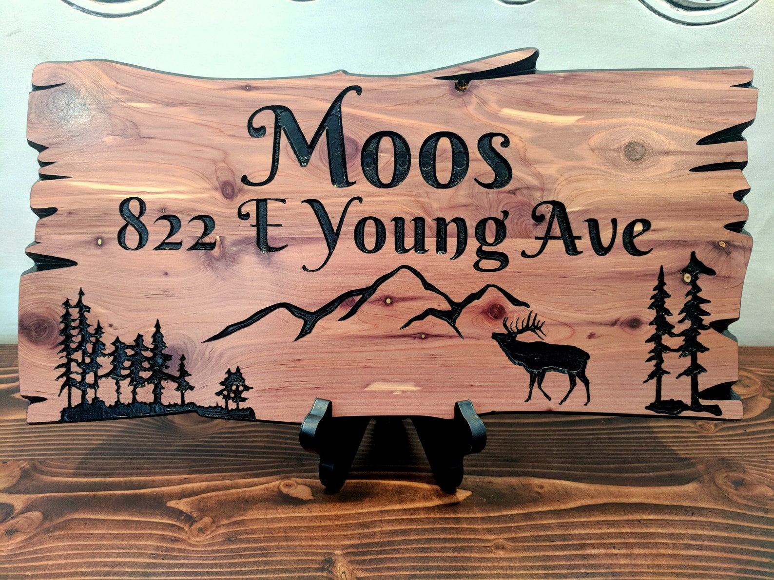 Carved Wood Signs Personalized Wood Sign Custom Wood Signs Engraved ...