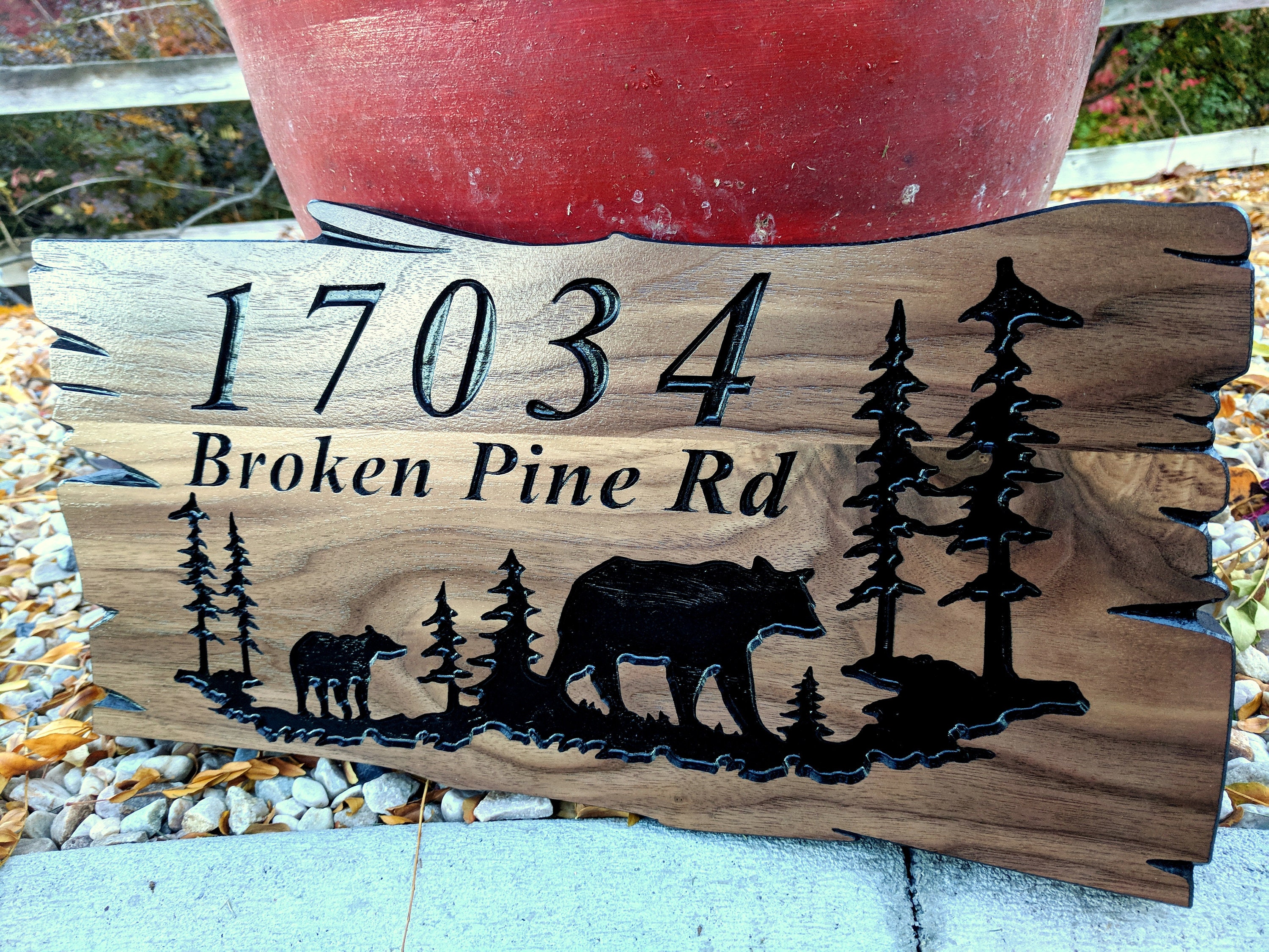 Custom Outdoor Wood Sign Personalized Farmhouse Decor Welcome - Etsy