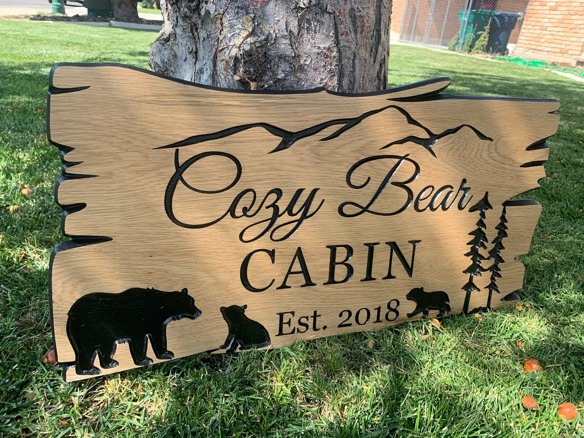 Custom Wood Signs Personalized Engraved Welcome Sign | Etsy
