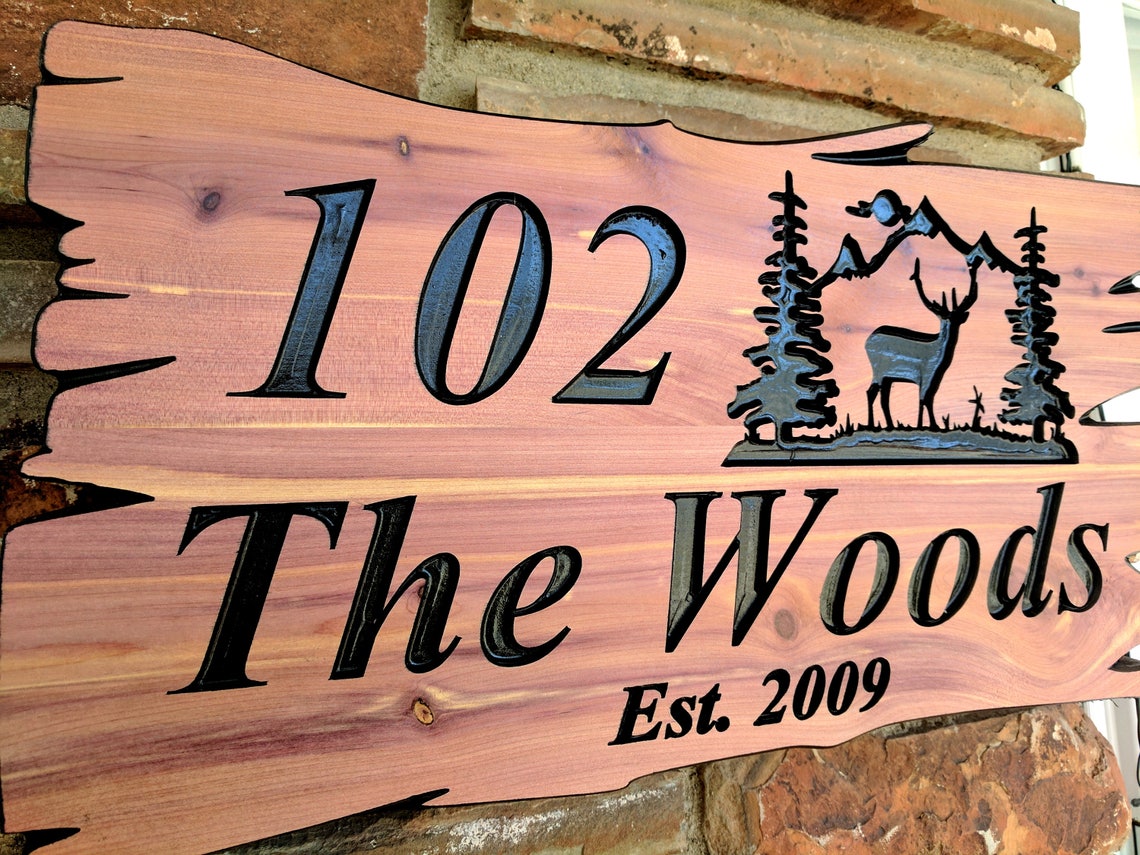 Carved Wood Signs Personalized Wood Sign Custom Wood Signs - Etsy