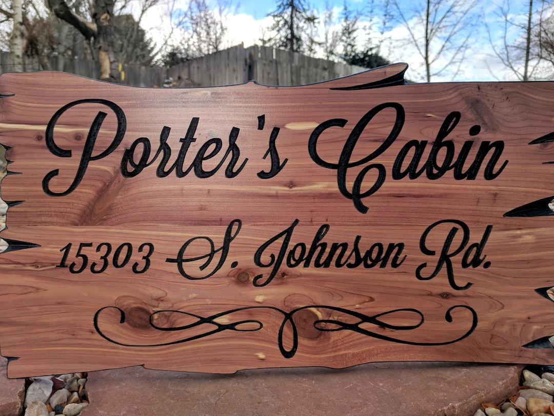 Outdoor Wood Signs Custom Wood Signs Personal Wood Sign Customized Wood ...