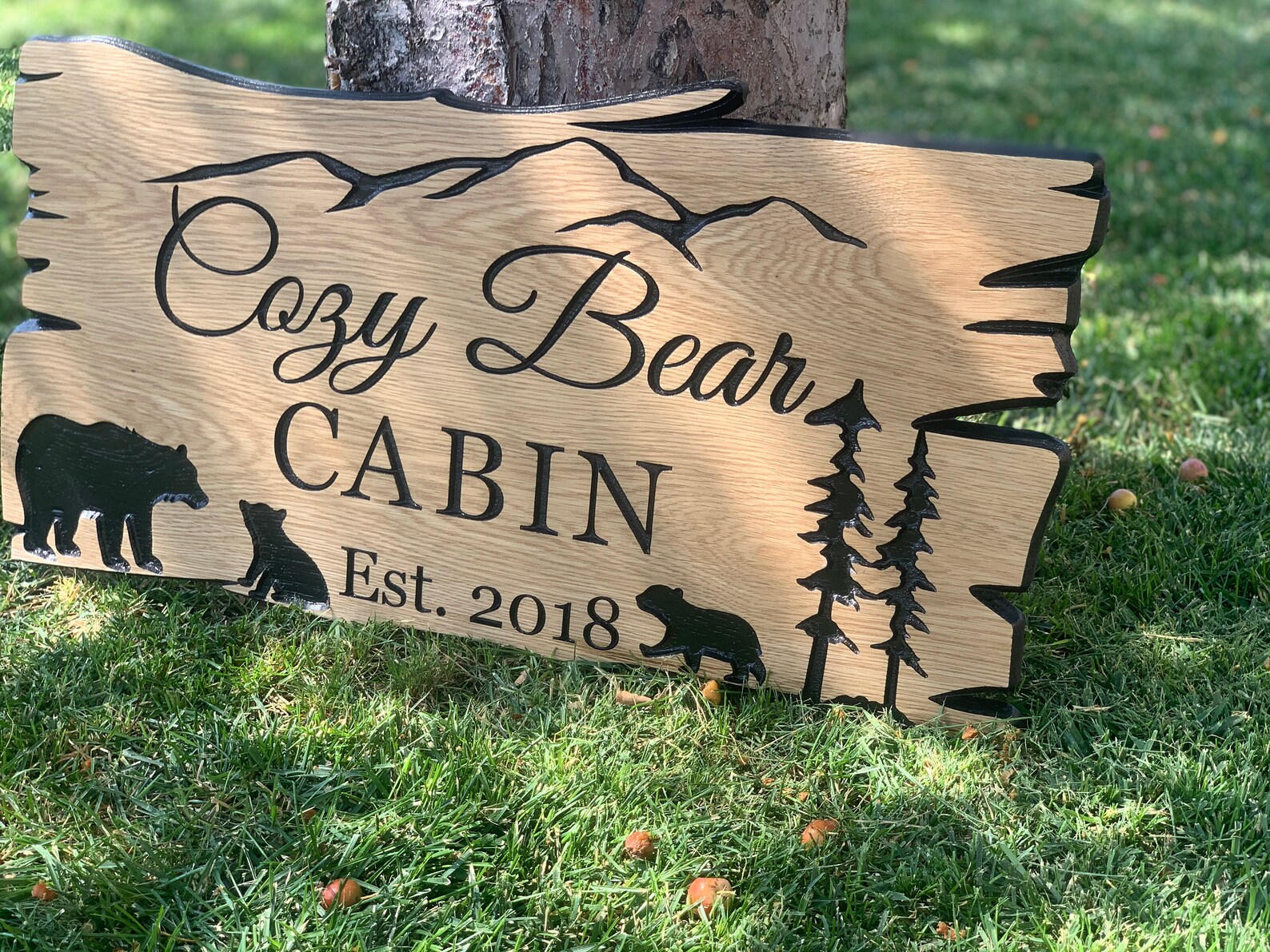 Custom Wood Signs Personalized Engraved Welcome Sign - Etsy