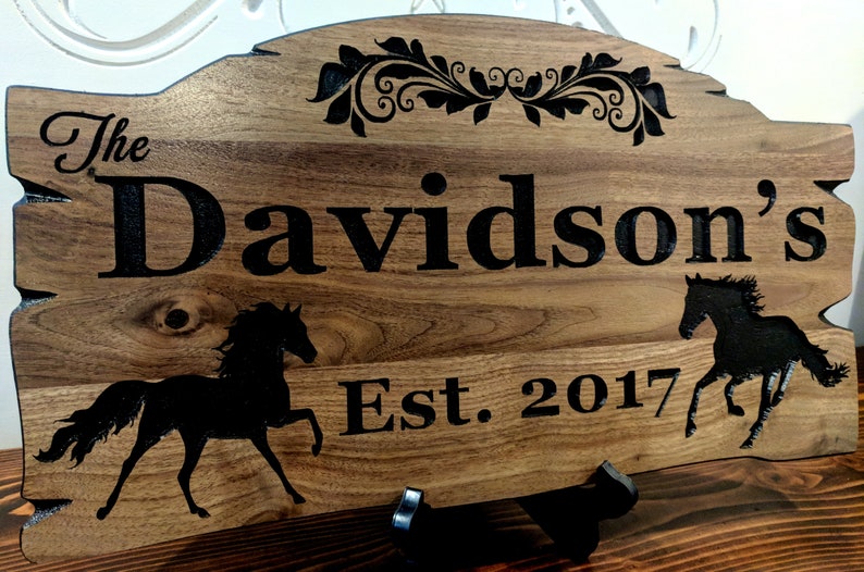 Custom Wood Signs Personalized Wood Signs Outdoor Wall - Etsy