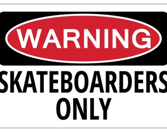 Skateboard signs | Etsy