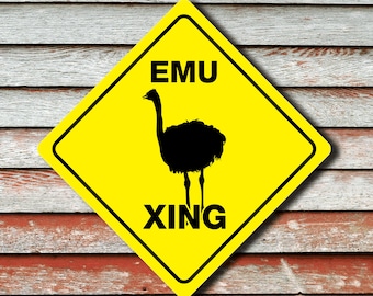 Emu Sign | Etsy