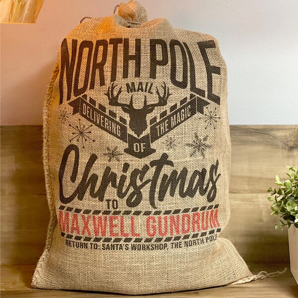 Burlap Christmas - Etsy