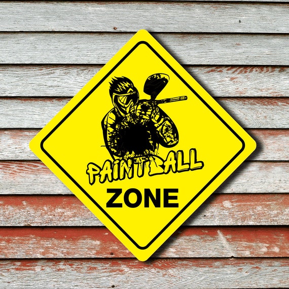 Paintball Sign