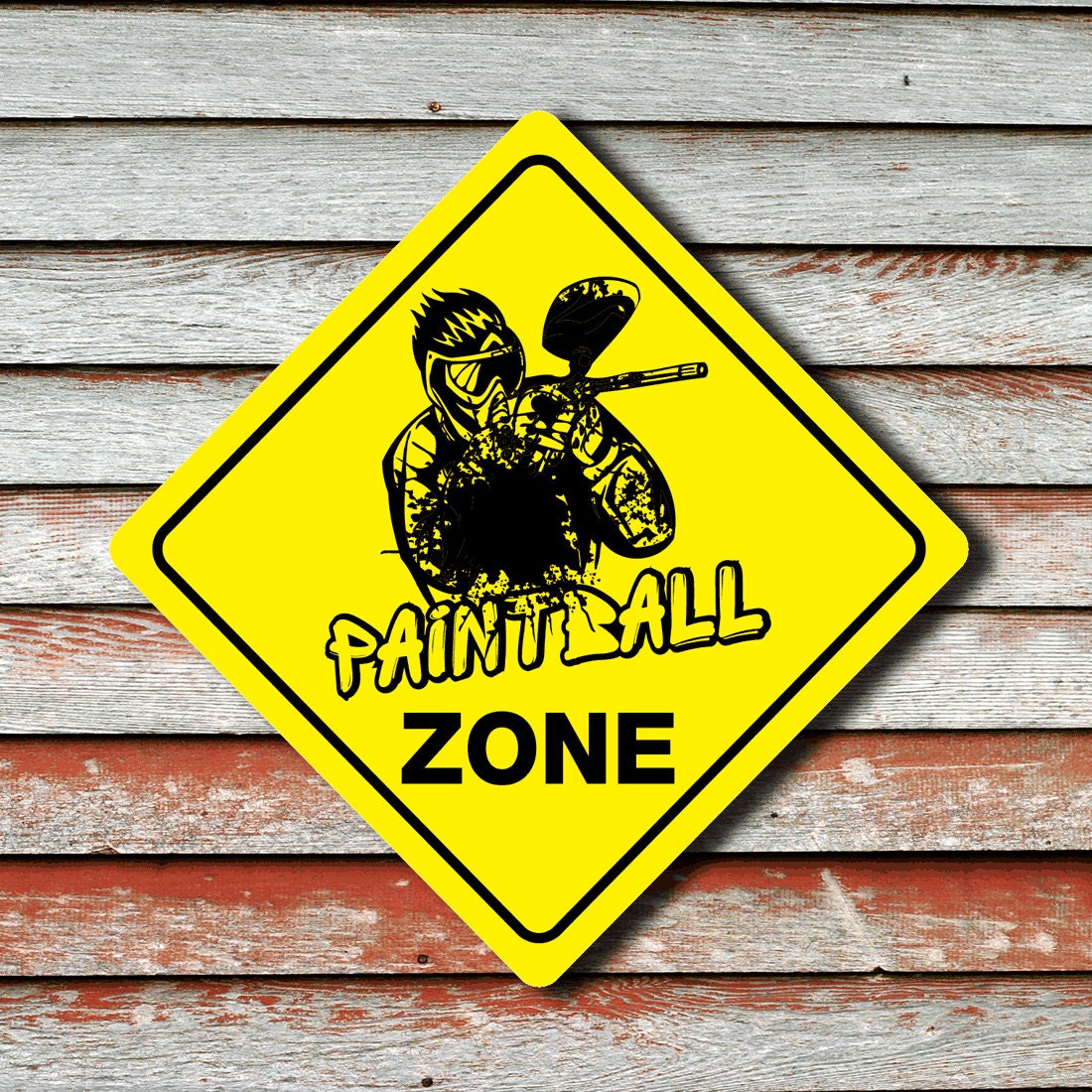 Paintball Sign