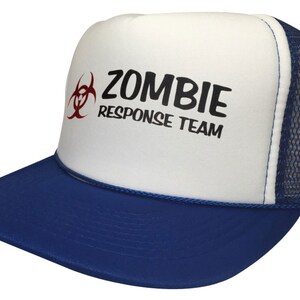 Funny Zombie Response Team Dead Snapback Cap Funny Hat Trucker - Etsy