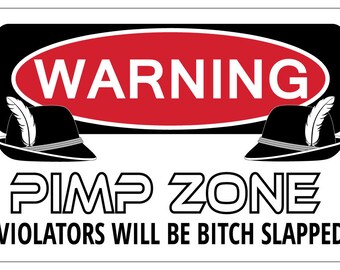 Pimp Sign - Etsy